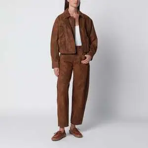 Isabel Marant Étoile Belma Faux Suede Biker Jacket