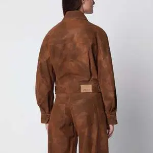 Isabel Marant Étoile Belma Faux Suede Biker Jacket