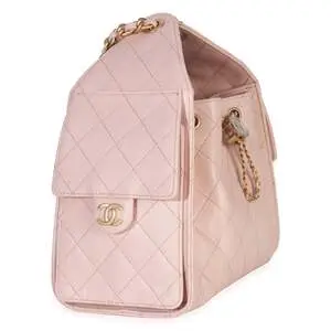 Chanel Quilted Caviar 25 Hobo Handbag