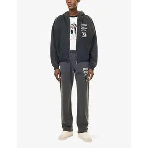 DUKE + DEXTER Mc Washed Printed Cotton Hoody