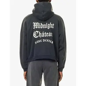 DUKE + DEXTER Mc Washed Printed Cotton Hoody