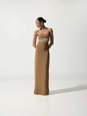 BAOBAB Isla Maxi Dress - Dorado