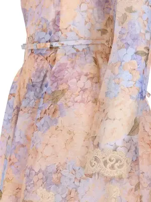Zimmermann Mini Abito Con Inserti Valiant