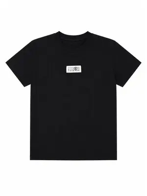 MAISON MARGIELA T-shirt Con Logo - Black