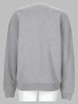 JW Anderson Embroidered Anchor Logo Sweatshirt - Grey