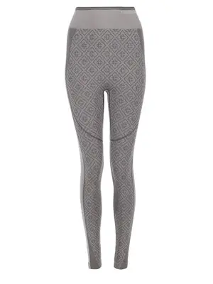 Casablanca Leggings Senza Cuciture Con Motivo Monogram