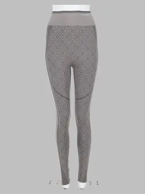 Casablanca Leggings Senza Cuciture Con Motivo Monogram