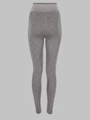 Casablanca Leggings Senza Cuciture Con Motivo Monogram