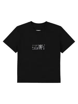 MAISON MARGIELA T-shirt Con Logo - Black