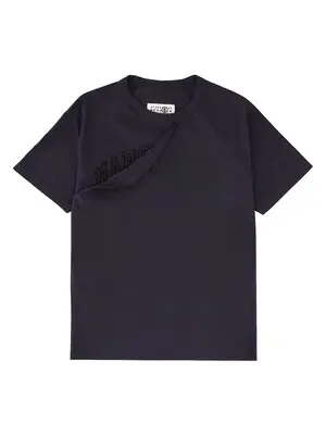 MAISON MARGIELA T-shirt Con Pannello Frontale