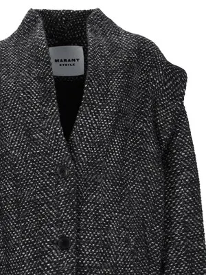 MARANT ETOILE Giacca "drogo" In Lana Spigata