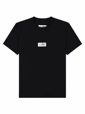 MAISON MARGIELA T-shirt Con Logo - Black