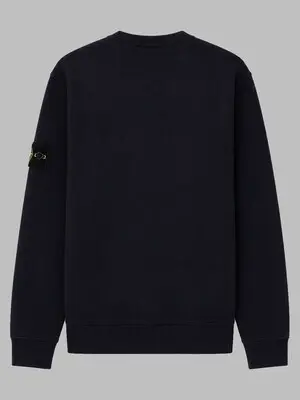 Stone Island Felpa Con Patch Logo