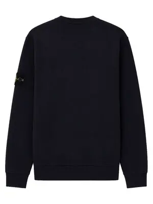 Stone Island Felpa Con Patch Logo