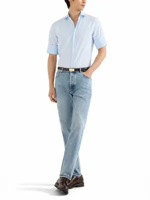 Brunello Cucinelli Jeans In Cotton - Denim