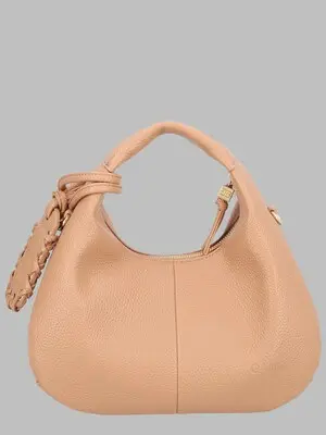 GANNI Mini Hobo Bag With Logo