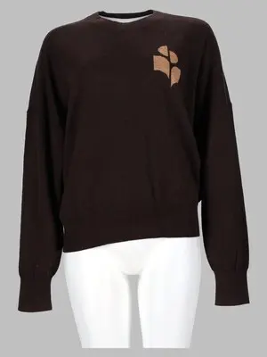 MARANT ETOILE Mar Specific Label Sweater - Brown