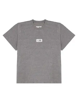 MAISON MARGIELA T-shirt Con Logo - Grey