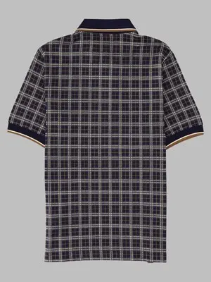 Burberry Polo In Misto Cotone Check
