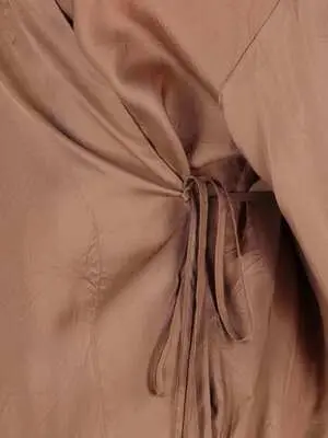 Dries Van Noten Tied V-neck Top