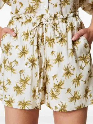 TWINSET Palm Tree-print Shorts