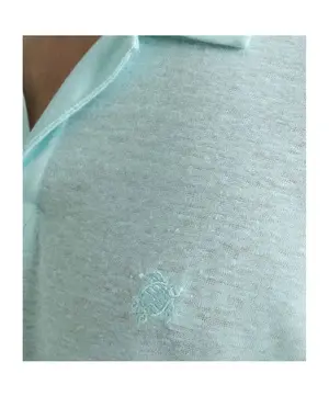 Vilebrequin Buttonless Linen Polo Shirt