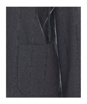 Fabiana Filippi Long Sleeve Hooded Blazer