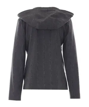 Fabiana Filippi Long Sleeve Hooded Blazer