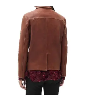 ANN DEMEULEMEESTER Pareli Leather Jacket