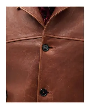 ANN DEMEULEMEESTER Pareli Leather Jacket