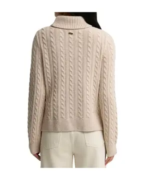 Barbour Cableknit Turtleneck Sweater