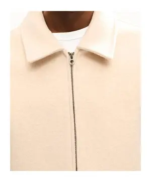 Kenzo Genderless Jacquard Polyamide Wool Blouson Jacket