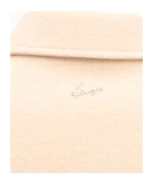 Kenzo Genderless Jacquard Polyamide Wool Blouson Jacket