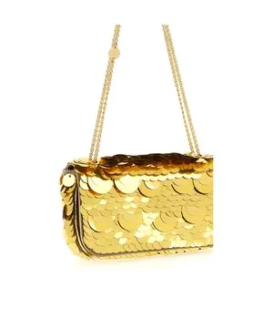 Rabanne Sequin-embroidered Shoulder Bag