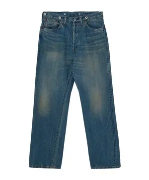 A.PRESSE Washed Jeans - Blue