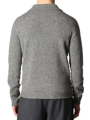 ROBERTO COLLINA Collared Long-sleeve Sweater - No