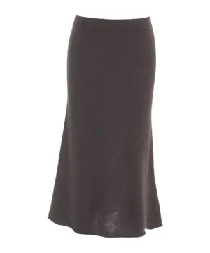 ROBERTO COLLINA Knitted Midi Skirt