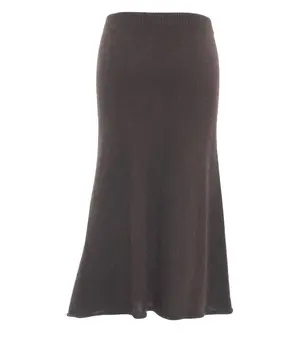 ROBERTO COLLINA Knitted Midi Skirt