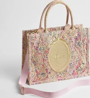 Dior Medium Book Tote With Strap