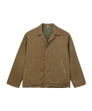 A.PRESSE Vintage Us Navy N-4 Deck Jacket - Beige