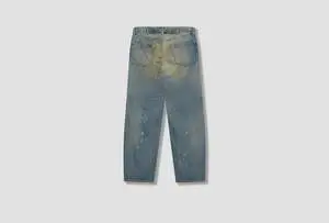 A.PRESSE Washed Wide-leg Jeans