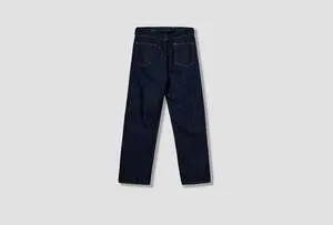 A.PRESSE Washed Wide-leg Jeans