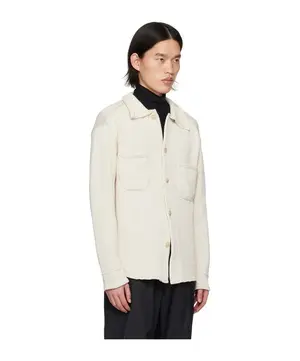 Auralee Long Sleeve Cotton Cardigan