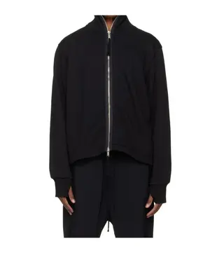 THOM KROM High-neck Zip-up Cardigan