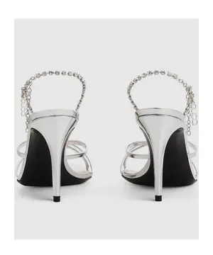 Gucci Embellished Chain Sandals