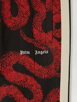 Palm Angels Snake-print Track Pants