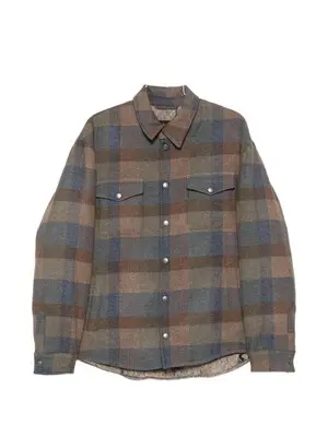 Etro Wool Checked Shirt