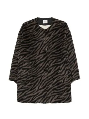 ALYSI Wool Coat - Black