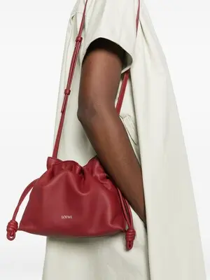 Loewe Flamenco Mini Leather Clutch