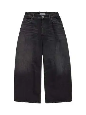 Balenciaga Wide-leg Cotton Jeans
